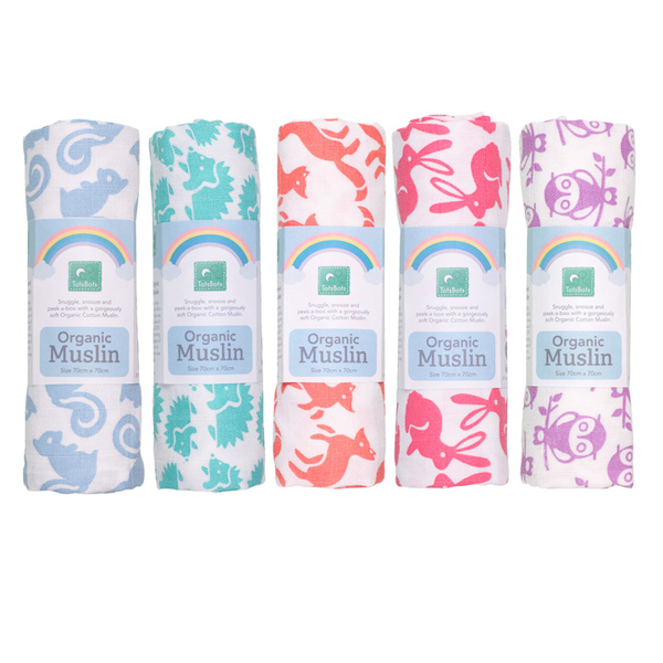 TotsBots muslins 25 pieces - Calo-Care